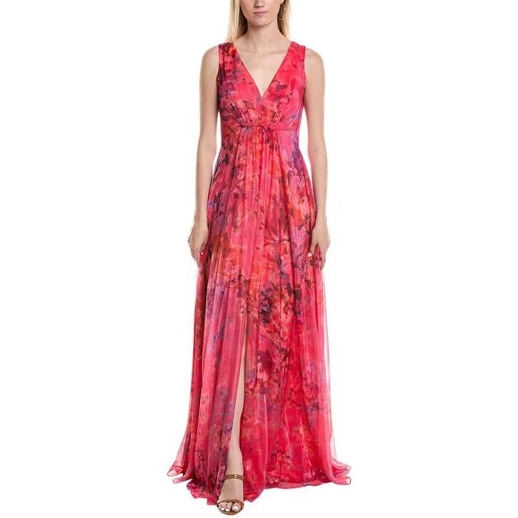 Rene Ruiz | Dresses | Rene Ruiz Womens Chiffon Gown Pink | Poshmark
